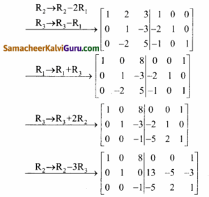 Samacheer Kalvi 12th Maths Guide Chapter 1 அணிகள் மற்றும் அணிக்கோவைகளின் பயன்பாடுகள் Ex 1.2 ...